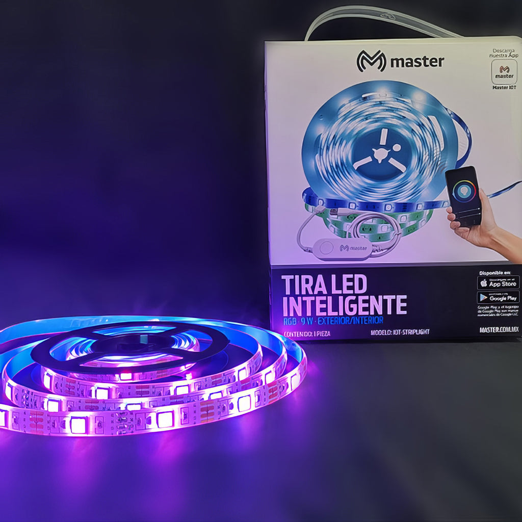 TIRA LED INTELIGENTE - IOT-STRIPLIGHT – Master Electronicos