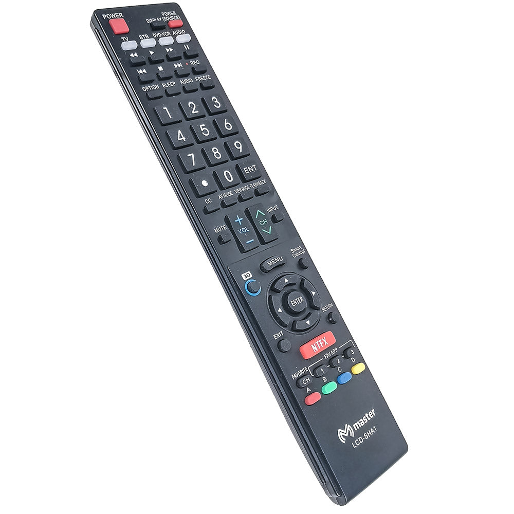 Mando a distancia Universal para TV inteligentes SHARP LCD - LCD-SHA1 ...