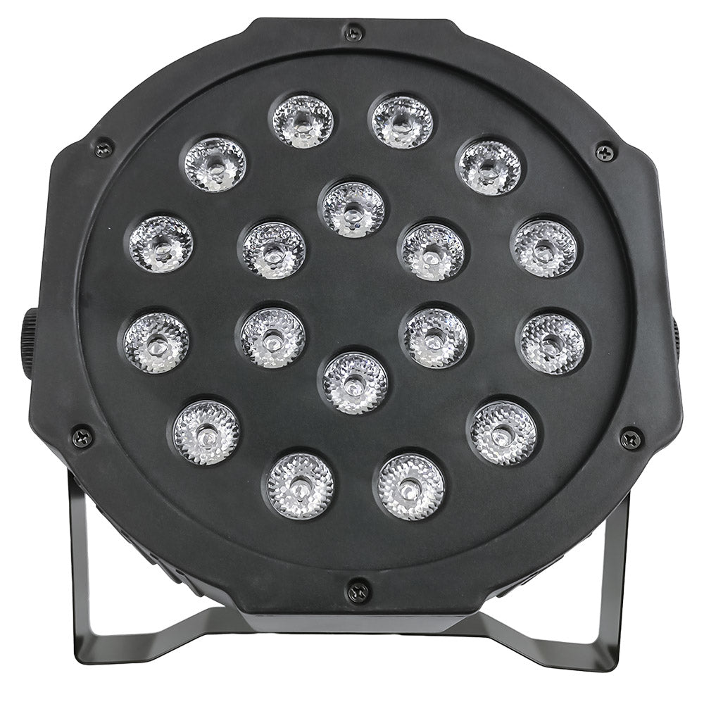 LUZ LED DMX de 18 LED - ML-PAR18 – Master Electronicos